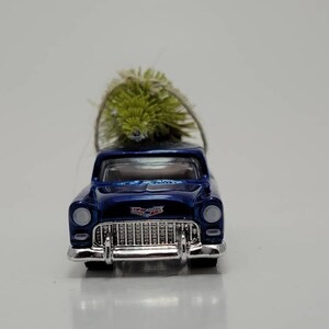 55 Chevy Bel Air Carrying Christmas Tree Car Ornament Gift for Men Boys ...