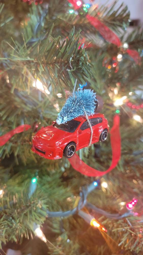 Rare Subaru WRX STI Hatchback Christmas Tree Car Ornament Birthday Gift ...