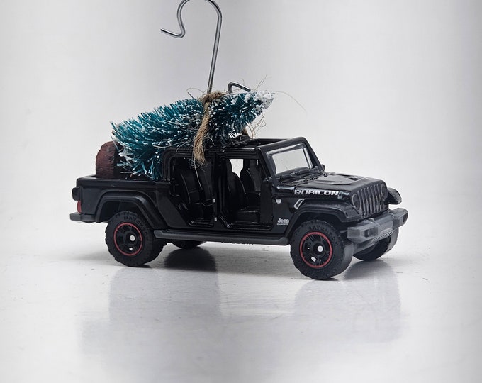 Jeep Gladiator Rubicon Carrying Christmas Tree Ornament for Birthday ...