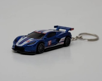 Corvette Key Chain C8 - Etsy