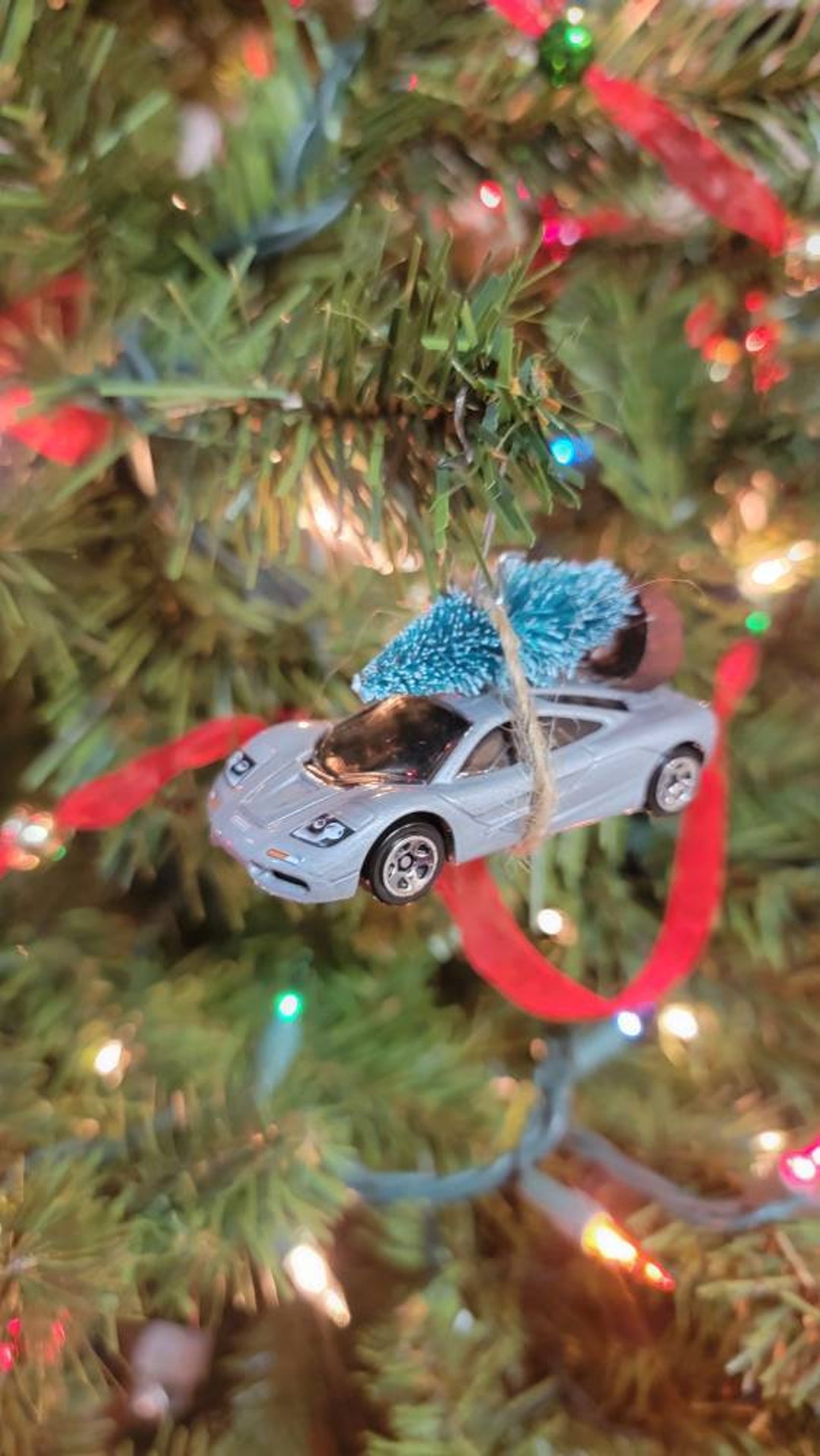 Mclaren F1 Carrying Christmas Tree Ornament. Stocking Stuffer Gift Men ...