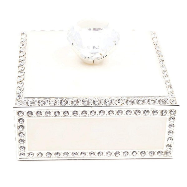 Jeweled Trinket Box - Etsy