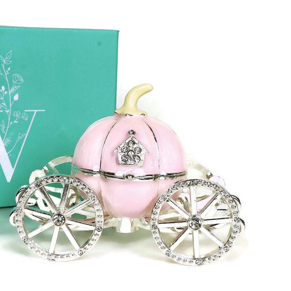 Cinderella Carriage Hinge Box - Etsy