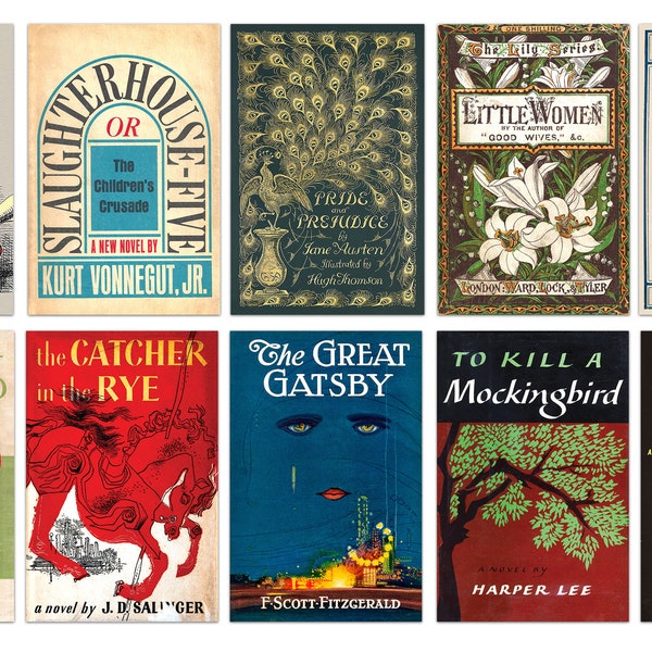 Literary Wall Art - Etsy