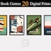 Book Genre Posters Set of 20 DIGITAL Downloads, Classroom Decor ...