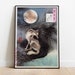 Japanese Antique Art Poster, Musashi Plain Moon by Tsukioka Yoshitoshi ...