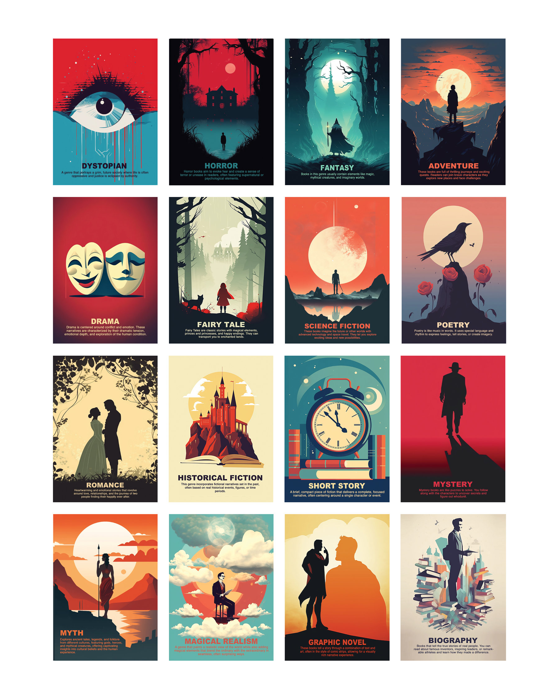 Genres Posters
