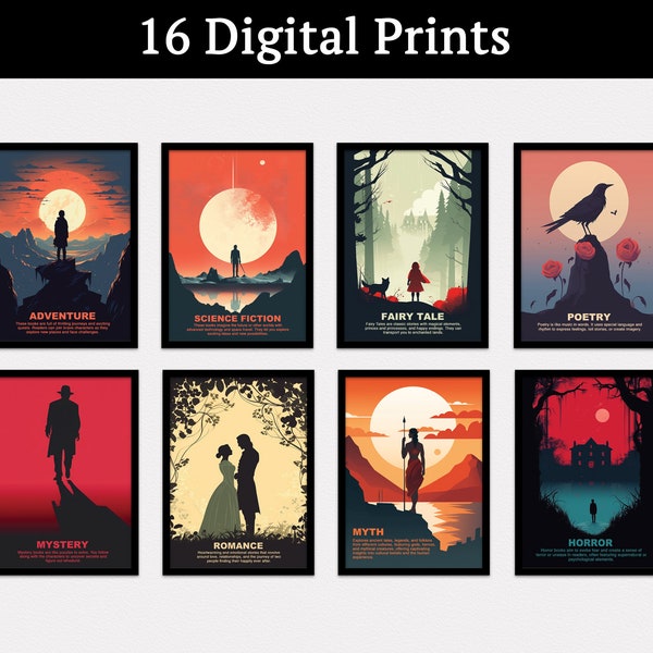 Literary Decor - Etsy