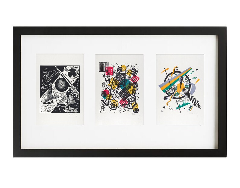 Wassily Kandinsky Postcards Kandinsky Print Set Abstract Art Etsy