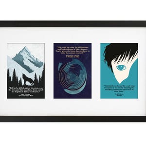 Book Quotes, Book Posters Set of 16 DIGITAL Downloads, English Class ...
