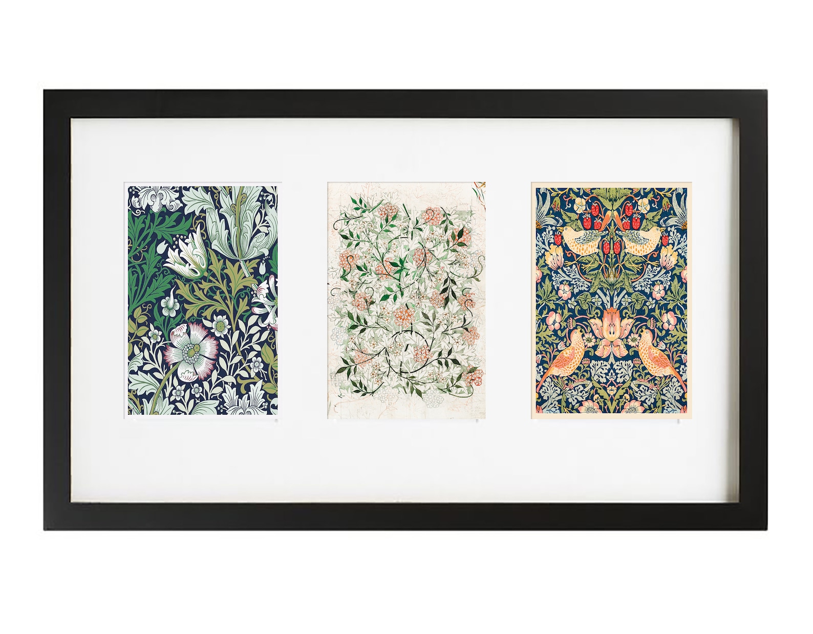 William Morris Postcards, William Morris Print Set, Floral Postcard Set ...