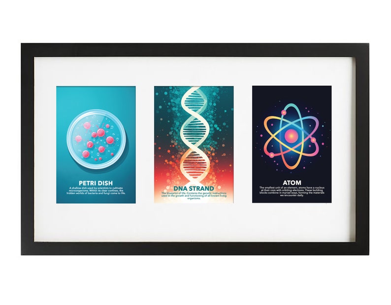 Science Classroom Posters Set of 10 DIGITAL Prints, School Decor ...