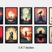 Book Genre Posters Set of 10, Classroom Decor, Library Decor, Book ...