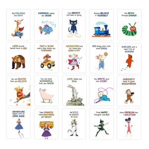 Picture Book Character Posters, Book Quotes Set of 20 DIGITAL Downloads ...
