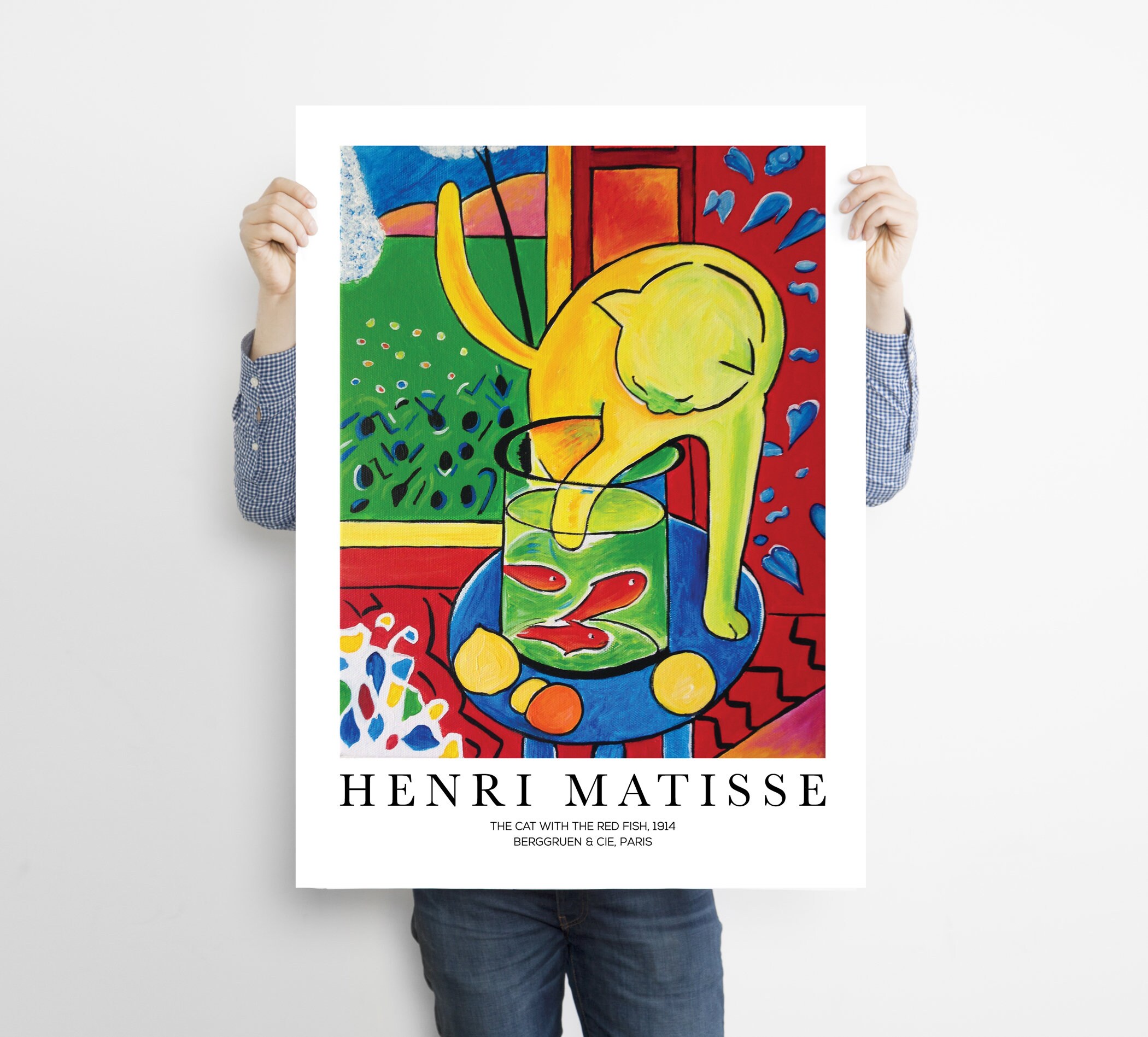 Henri Matisse Goldfish Art Matisse Cat Poster Henri Matisse - Etsy