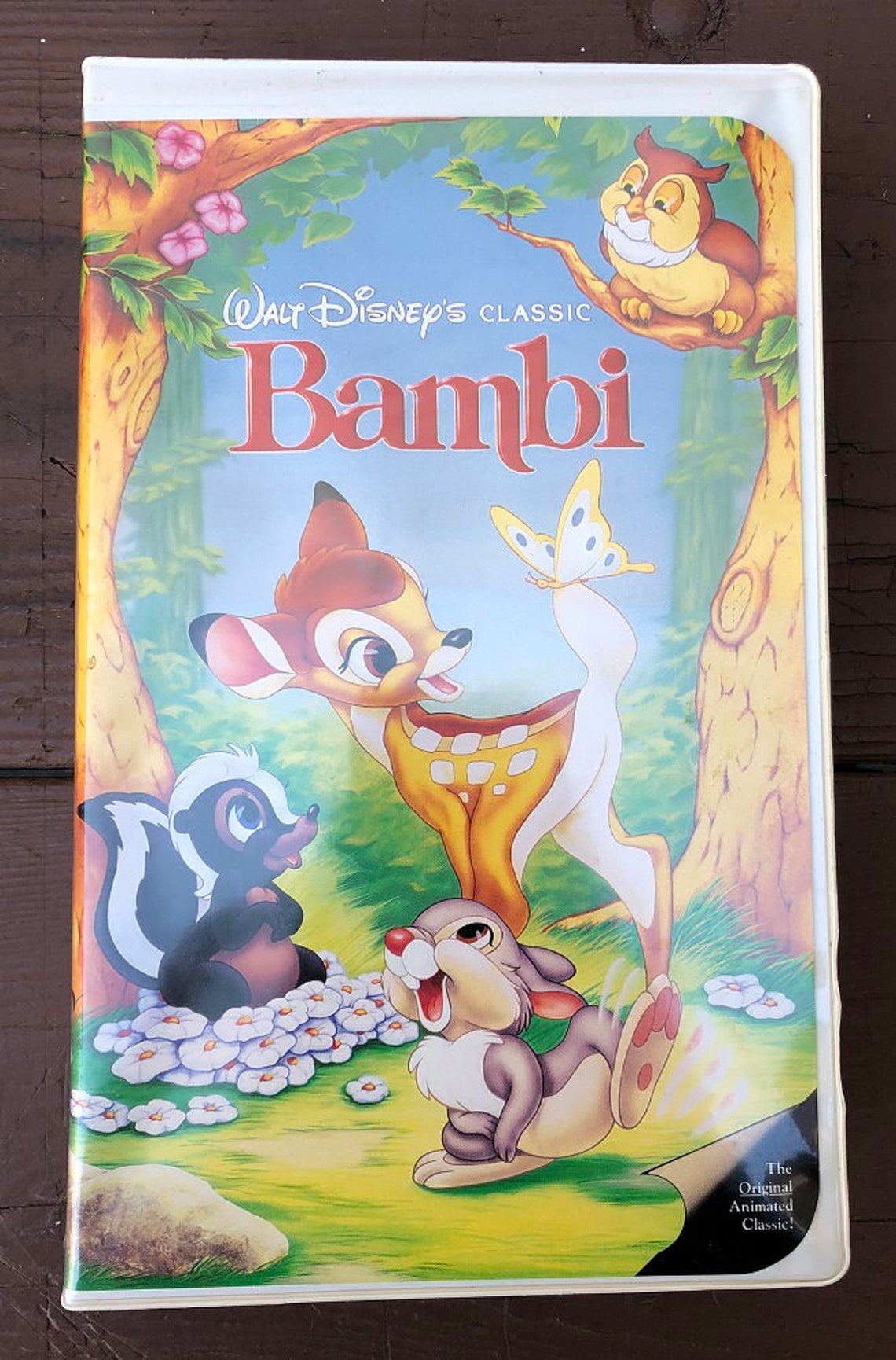 Lot 2SC. Walt Disneys Classic Bambi VHS 942 1989 first | Etsy