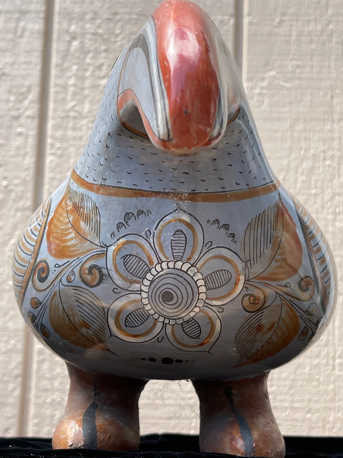 Vintage Tonala Ceramic Birds Large Toucan and Small Dove | Etsy