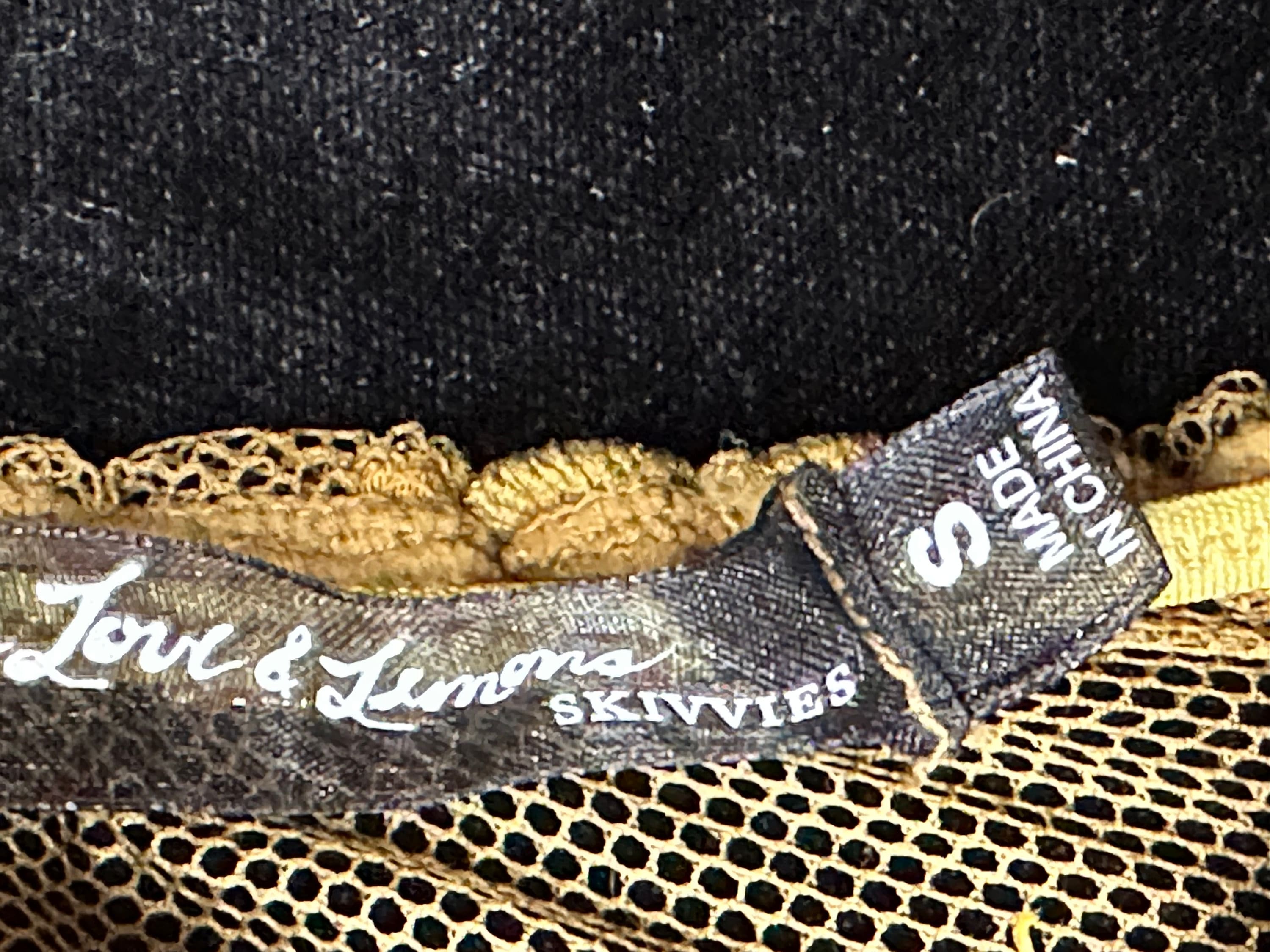 Vintage Lingerie for Love & Lemons Skivvies Antique Gold - Etsy