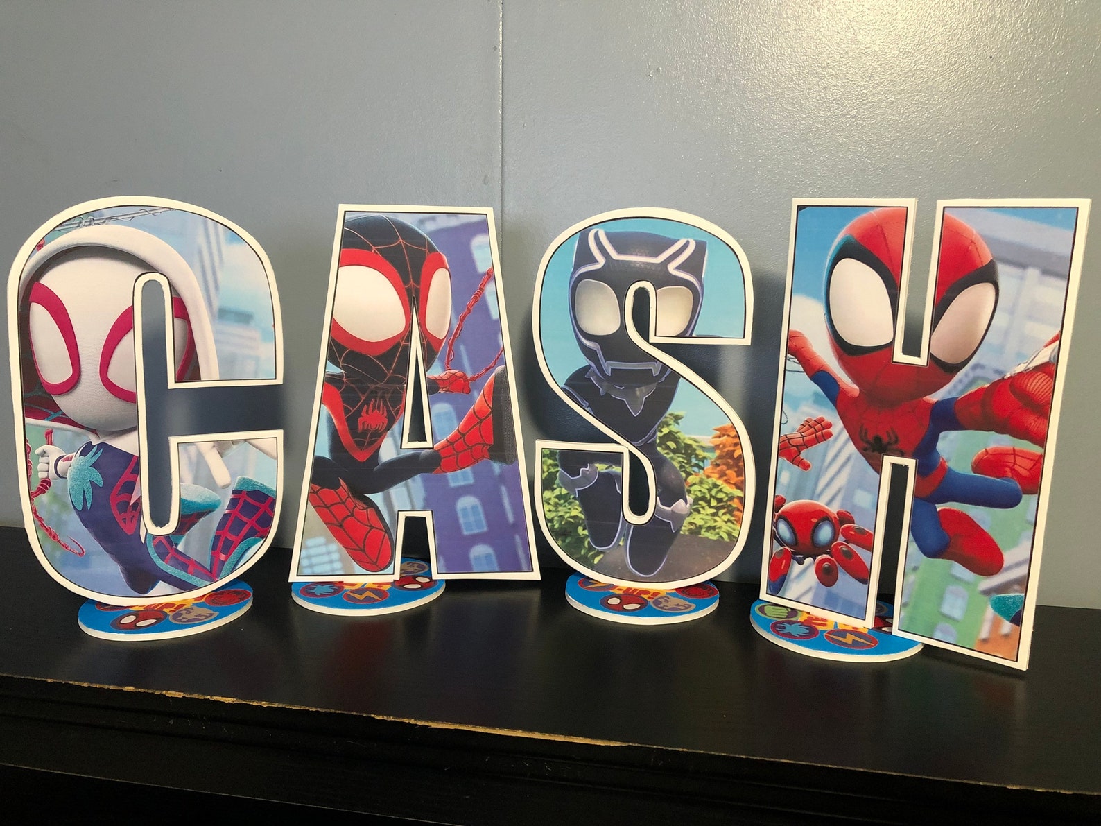 Spidey Letters Spidey Numbers Spidey Birthday Decor Spidey - Etsy