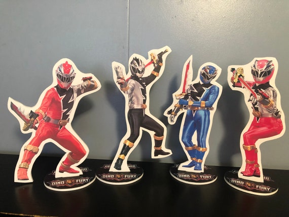 Power Rangers Dino Fury Centerpiece Set - Etsy UK