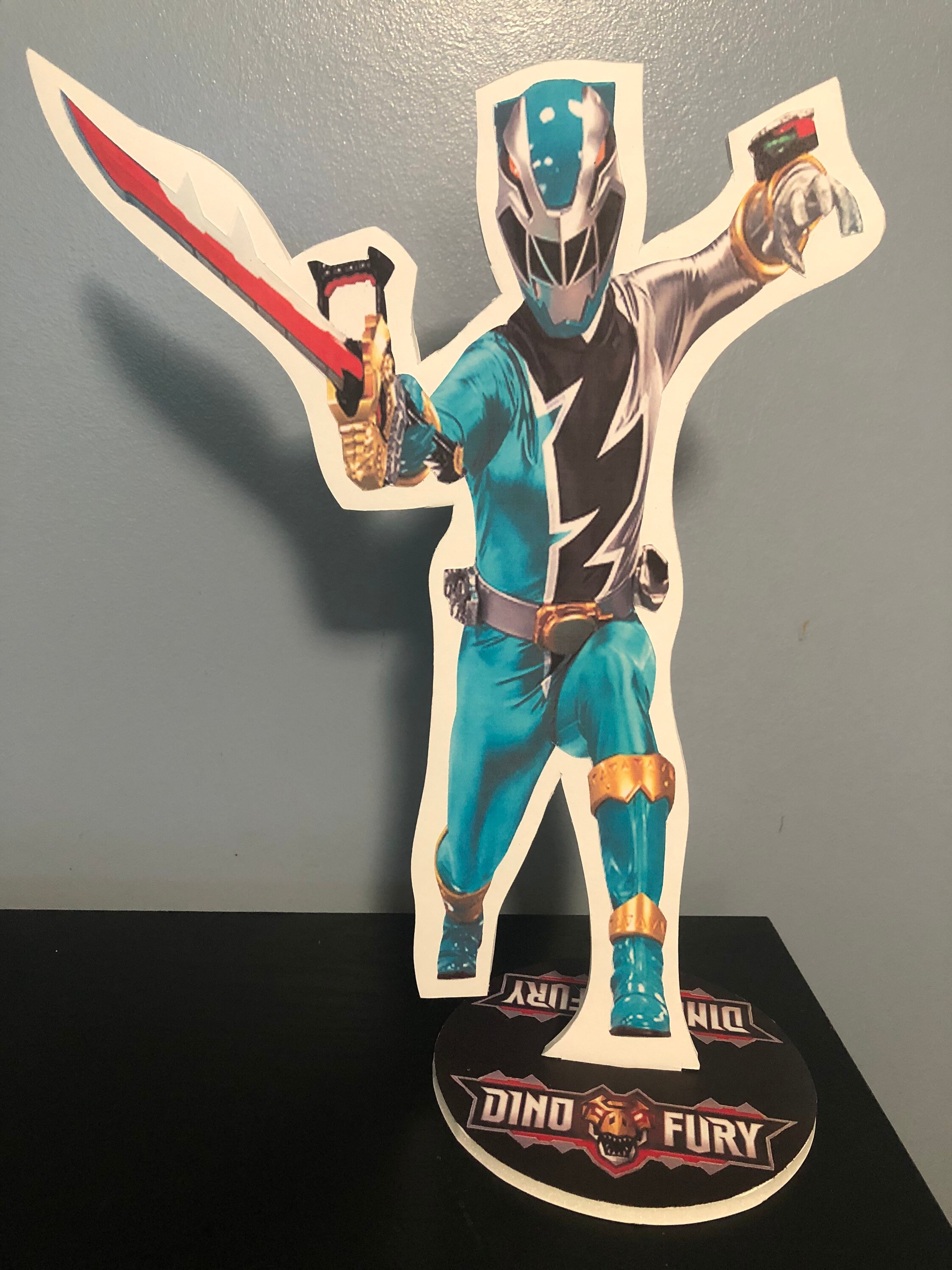 Power Rangers Dino Fury Centerpiece Set - Etsy UK