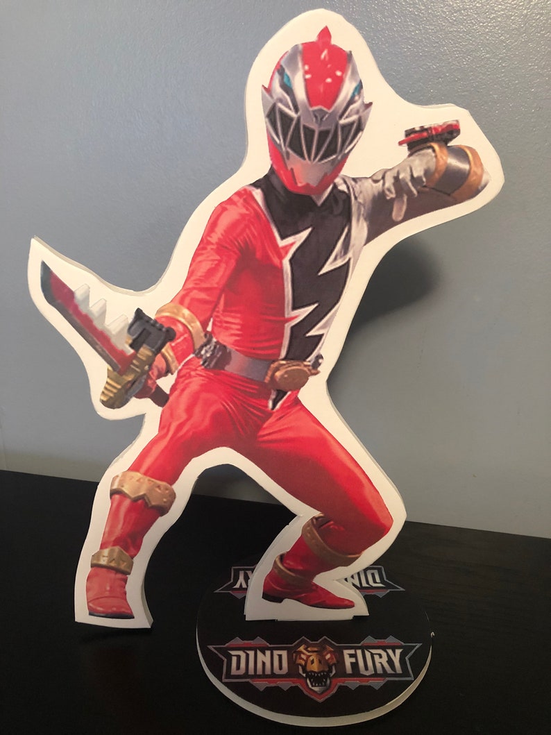 Power Rangers Dino Fury Centerpiece Set - Etsy UK