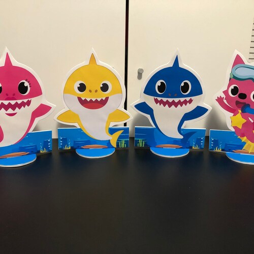 Baby Shark Centerpiece | Etsy