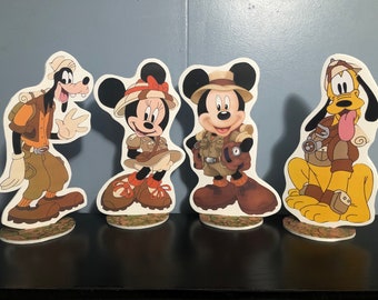 Mickey mouse stand up characters - Etsy España
