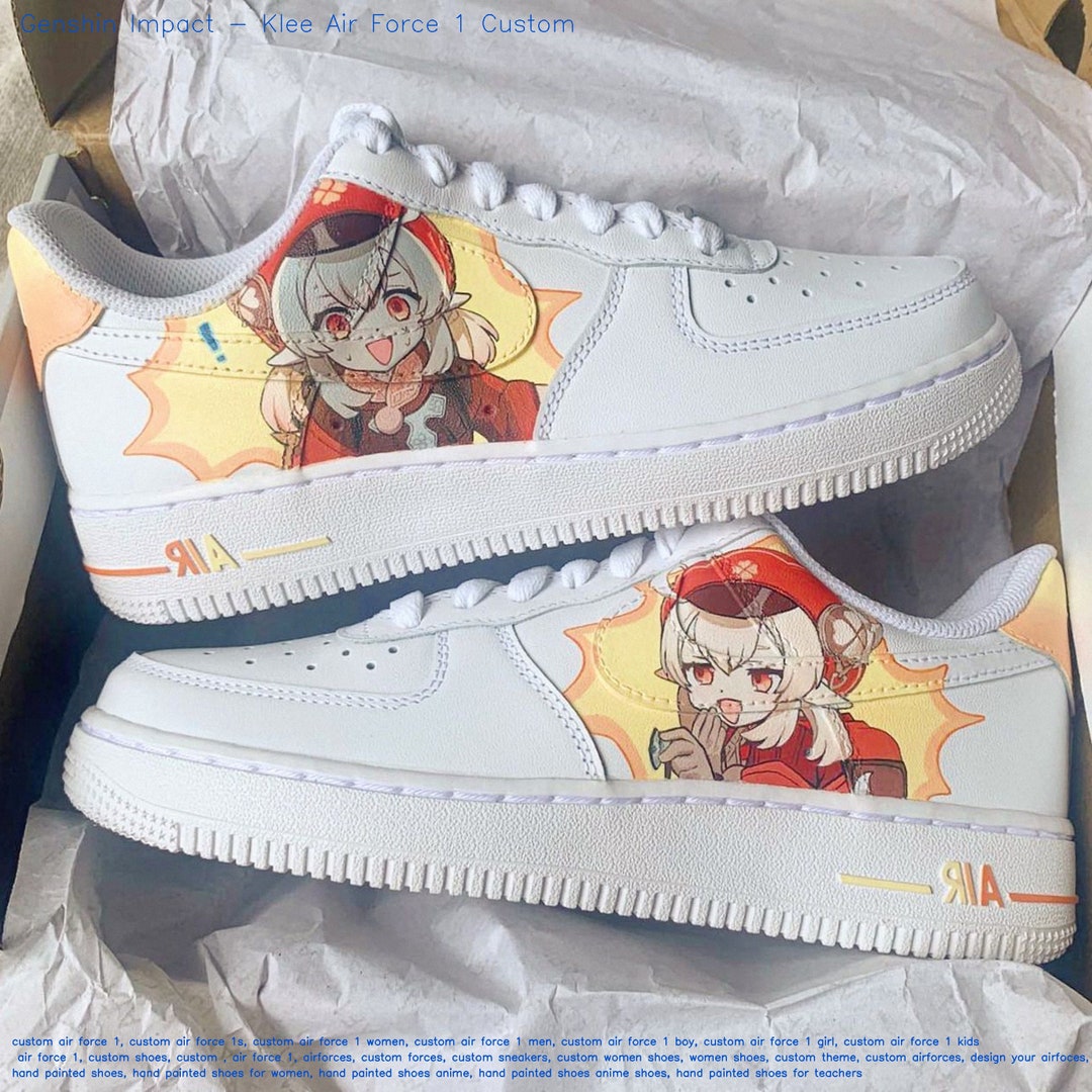 Genshin Impact Klee Air Force 1 Custom BEST SELLING, Limited Edition ...