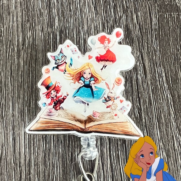 Book Badge Reel - Etsy
