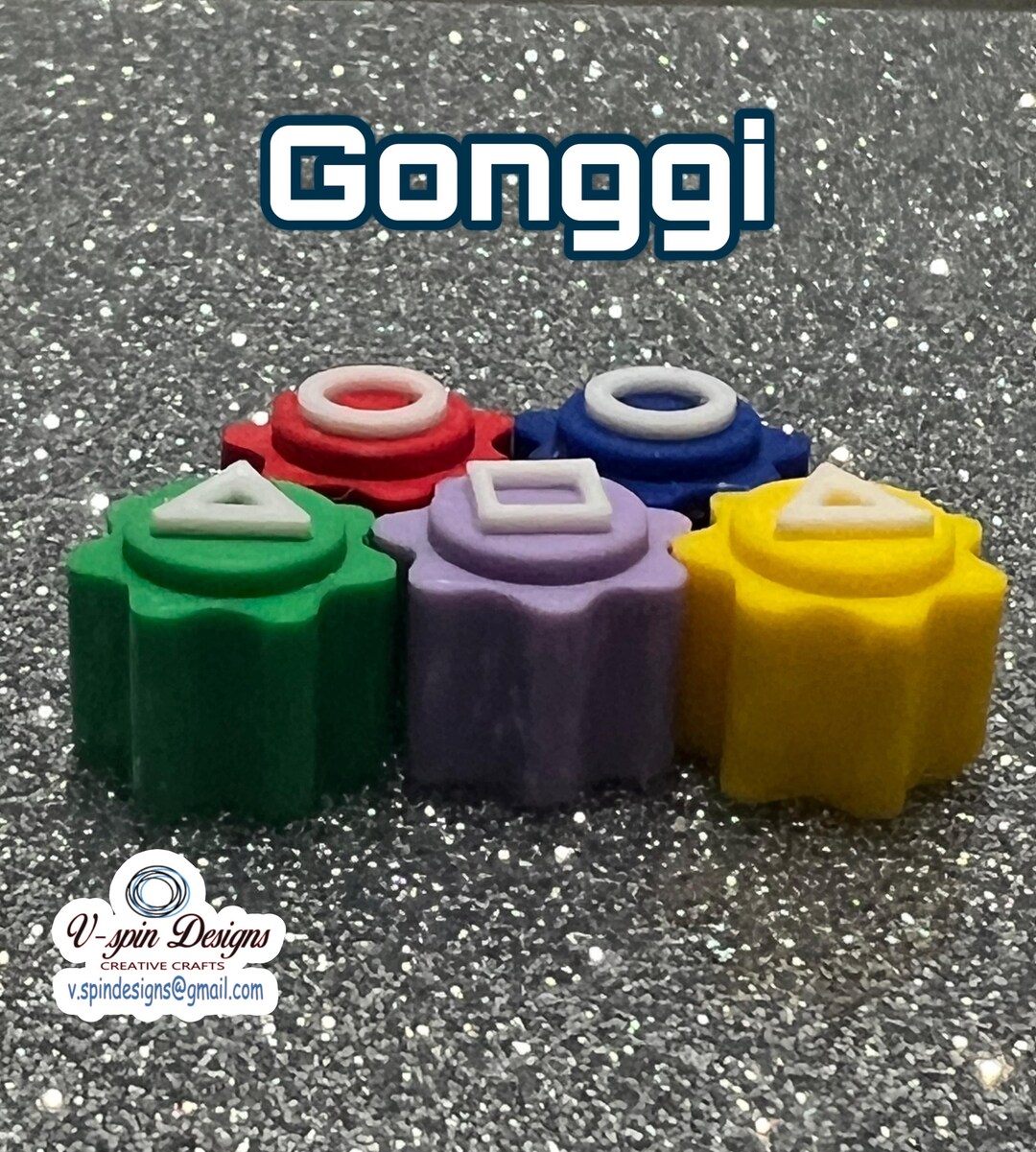 Gonggi Game Die as Seen in Squid Game 2/games/toys/squid Gifts/party ...