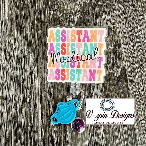 Medical Assistant Badge Card - Etsy