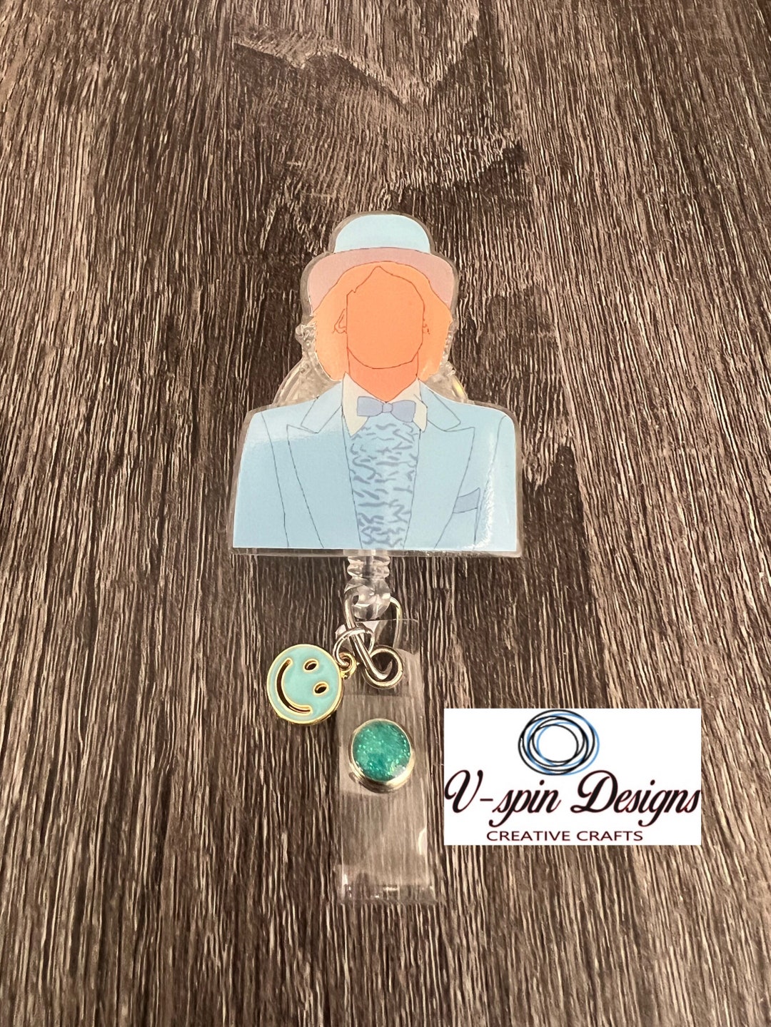 Funny “blue Suit Best Friends” Badge Reel/id Holder Card Holder/nurse ...
