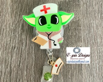 Alien Badge Reel - Etsy