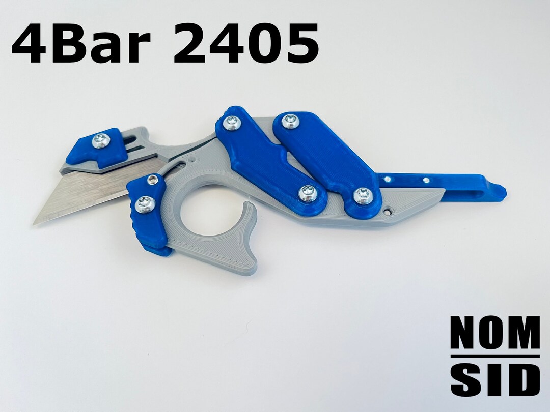4bar 2405: A Folding Utility Knife Box Cutter, Fidget, and EDC - Etsy