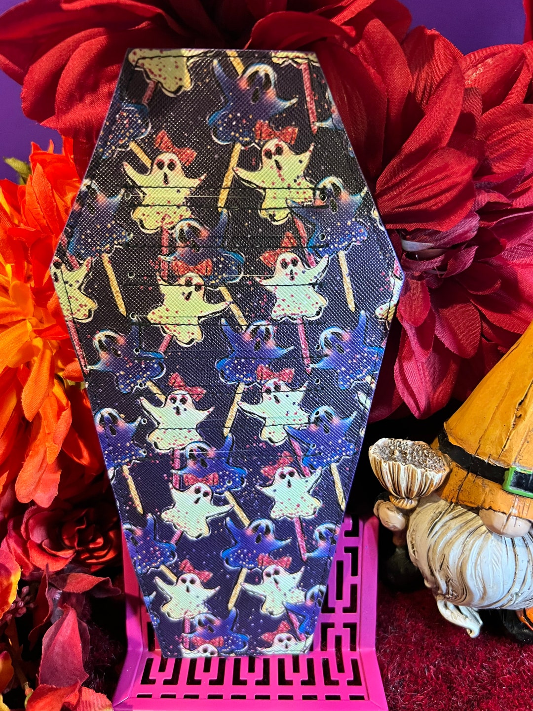 Ghost Pops Coffin Shaped Change Purse With Credit Card Slots - Etsy