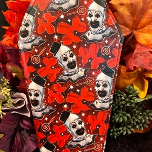 Terrifier Art the Clown Coffin Shaped Wallet-large and Small - Etsy