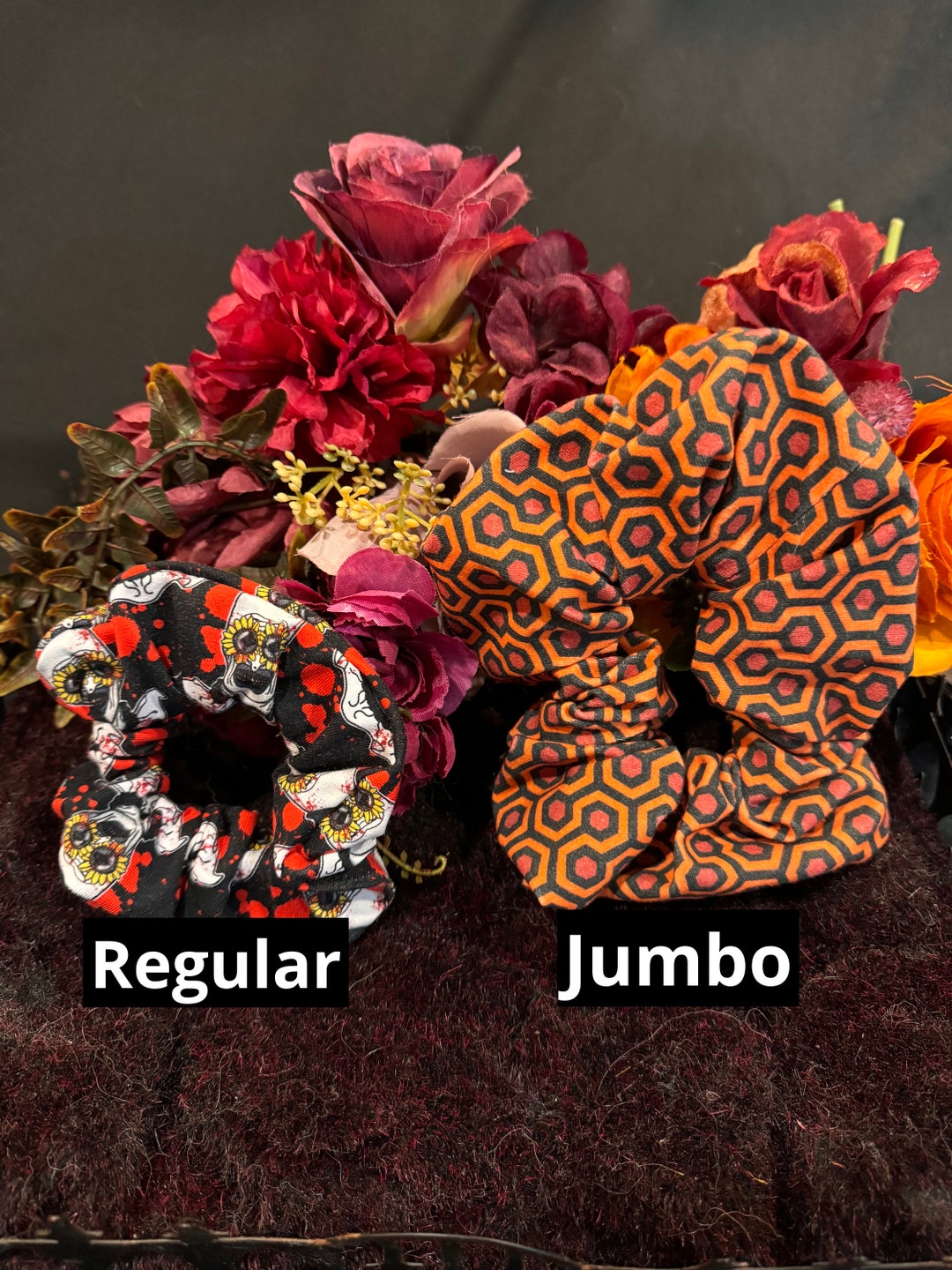 Horror Hair Scrunchie-newer Fabrics Added - Etsy