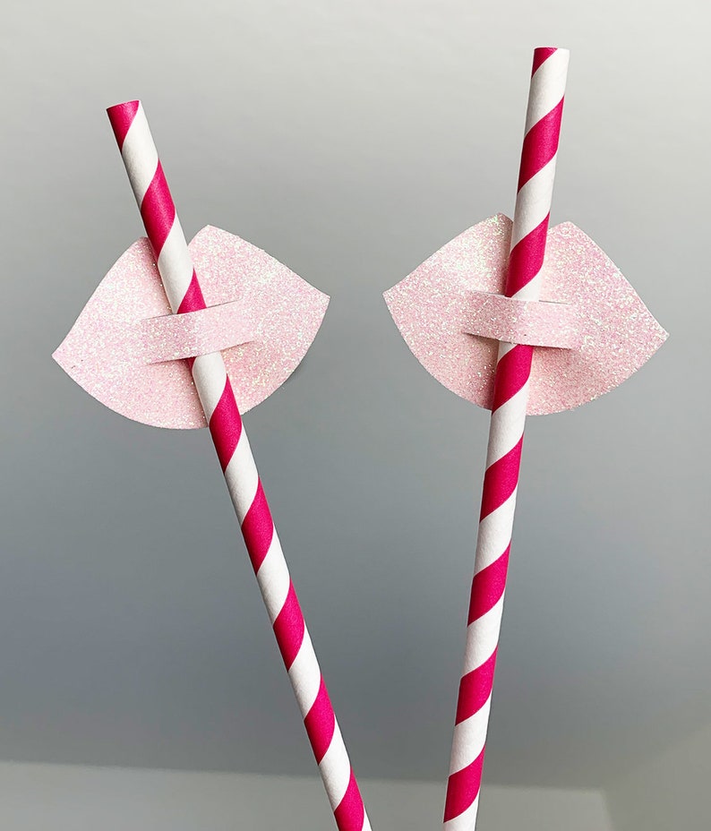 Lips Paper Straw Decor Bachelorette Party Bridal Shower - Etsy Australia