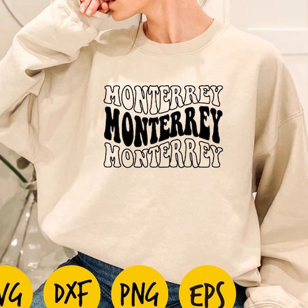 Monterrey Svg - Etsy