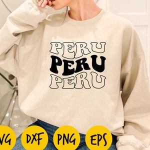 Peru Svg, Peru Groovy Svg, Peru Flag,peru Love Svg, Peru Dxf, Peru ...