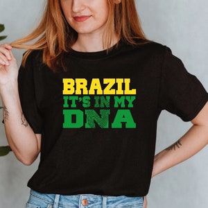 Brazil Svg Brazil It's in My DNA Svg Brazilian - Etsy