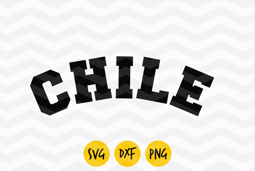 Chile Svg, Chile Groovy Svg, Chile Flag,chile Leopard Svg,chile Love ...