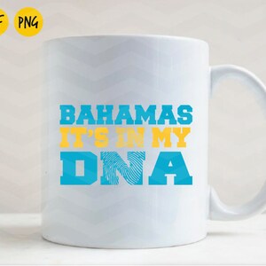 Bahamas Svg, Bahamas It's in My DNA, Bahamas Groovy Svg, Bahamas Flag ...