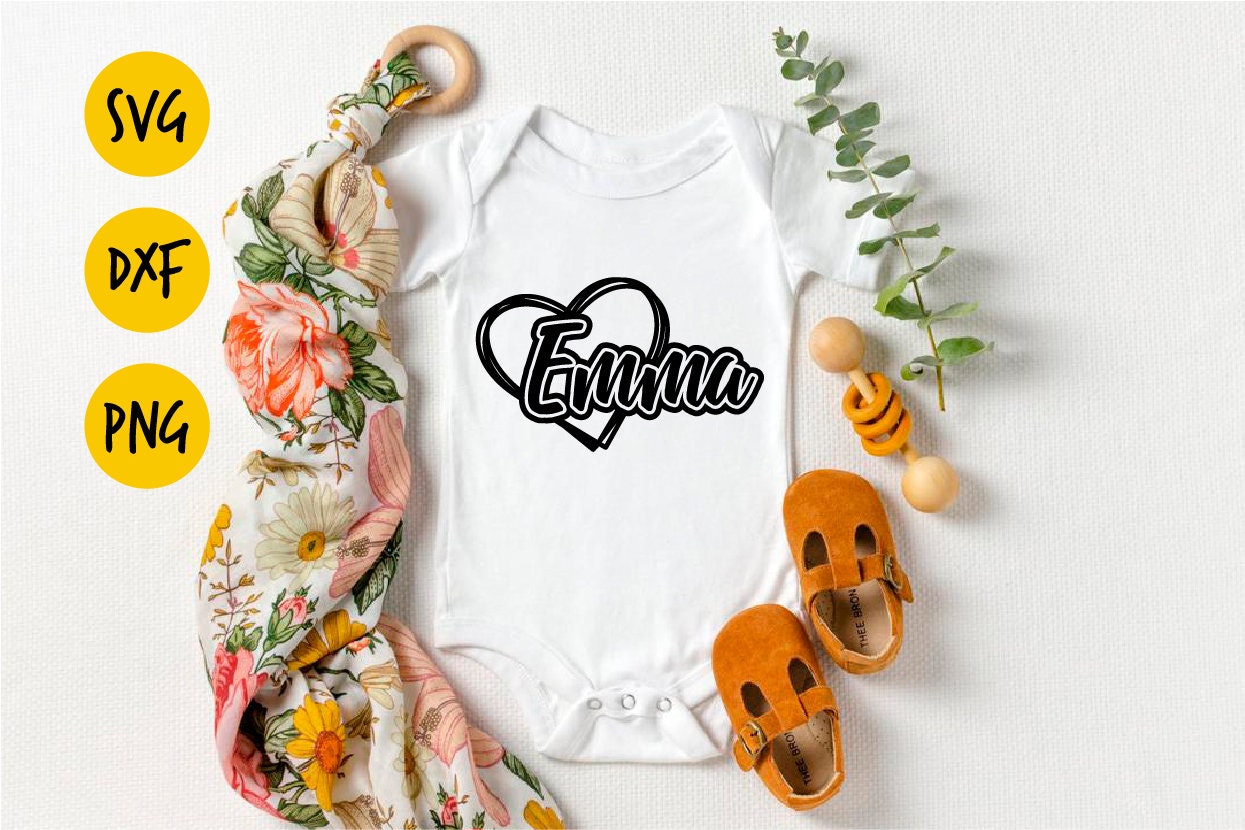 Emma Svg, Emma Heart Svg, I Love Emma, Sister Svg, Girlfriend Svg ...