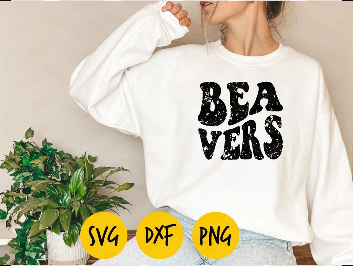 Beavers Svg Beavers Distressedbeavers Heart Svg Beavers - Etsy