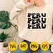 Peru Svg, Peru Groovy Svg, Peru Flag,peru Love Svg, Peru Dxf, Peru ...