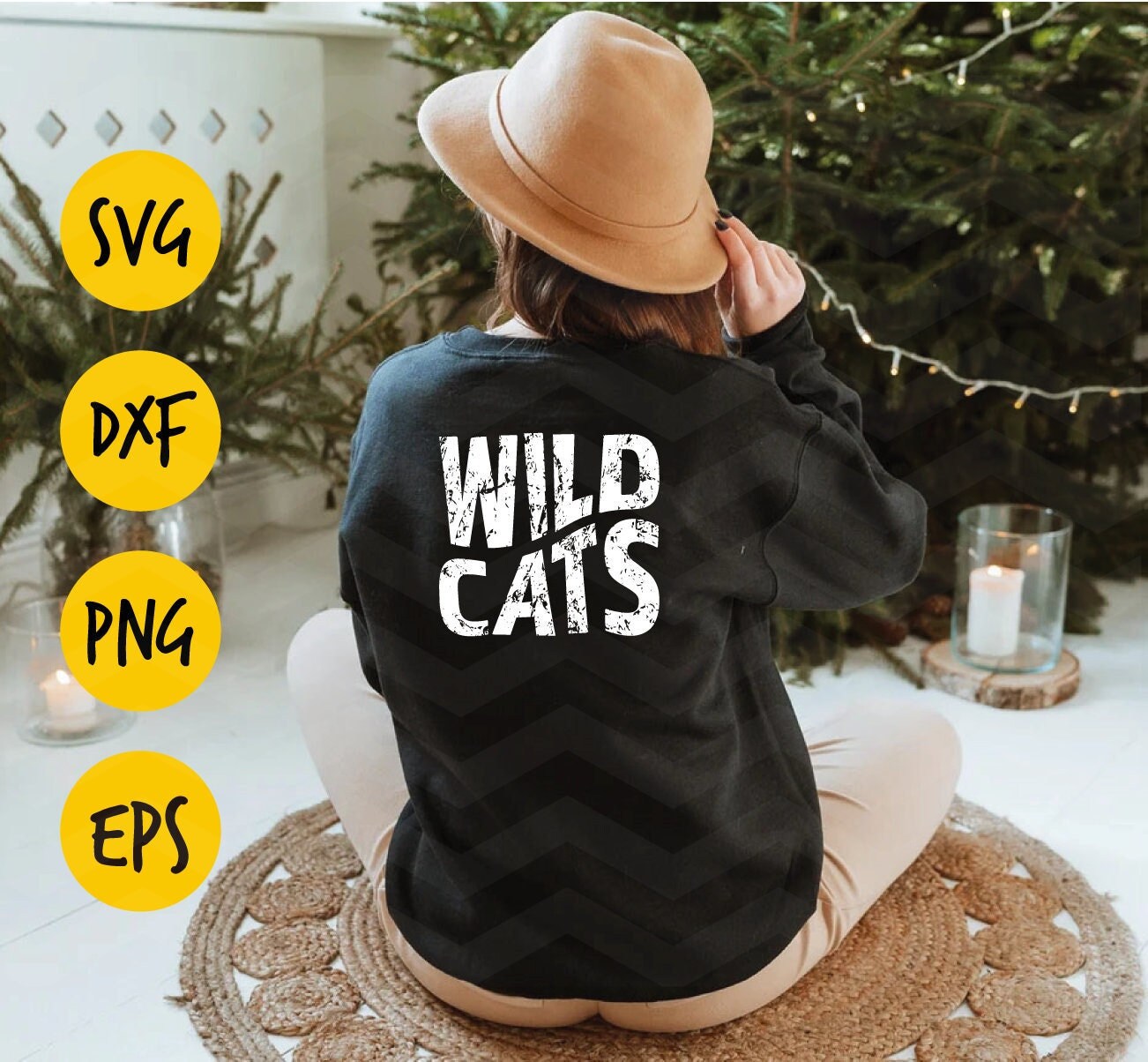 Wildcats Svg Wildcats Retro Distressed Wildcats Wildcats - Etsy