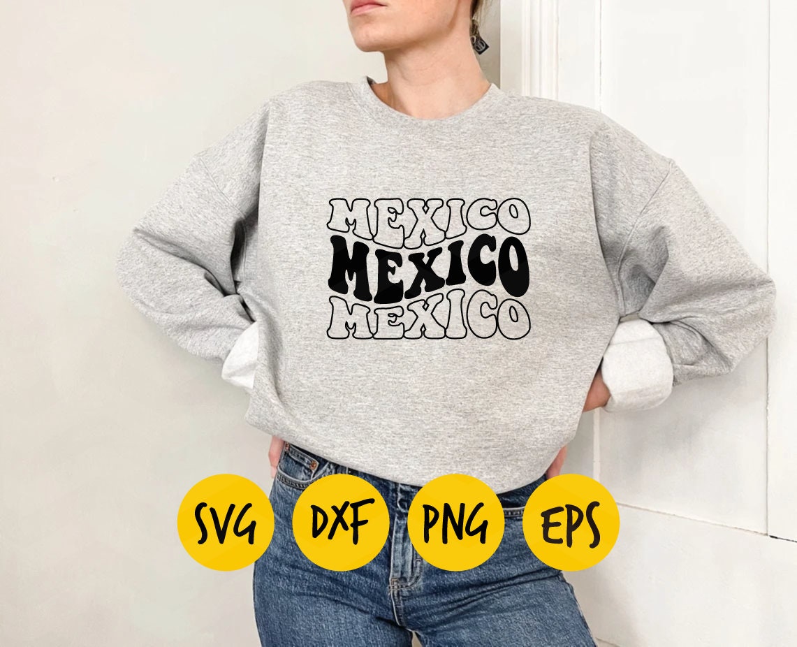 Mexico Svg Mexico Groovy Svg Mexico Leopard Svgmexico Love - Etsy