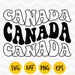 Canada Svg, Canada Groovy Svg, Canada Flag,canada Love Svg, Canada Dxf ...